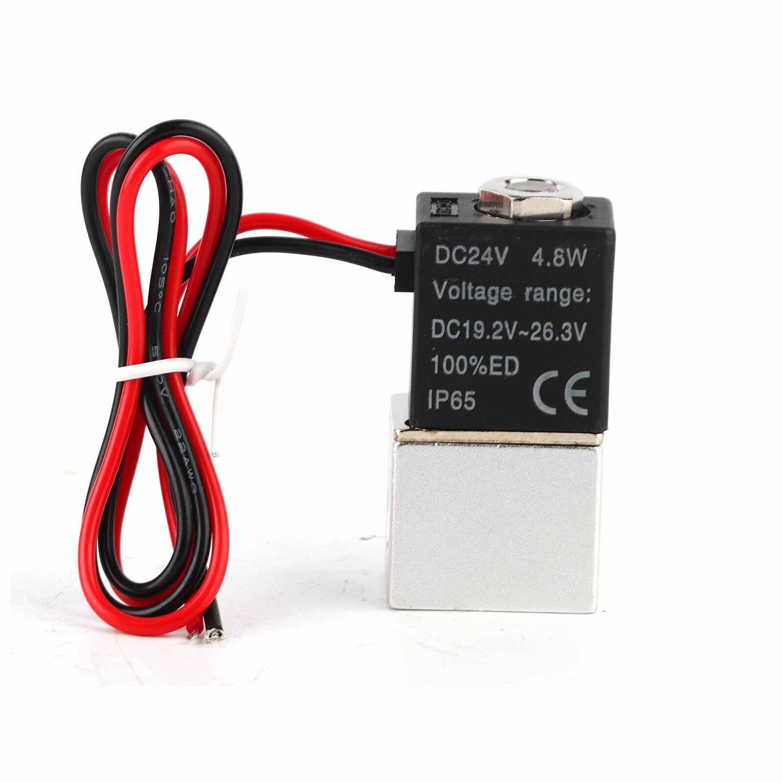 Электромагнитный клапан 24 В постоянного тока, быстродействующий, для воздуха, воды, масла, IP65