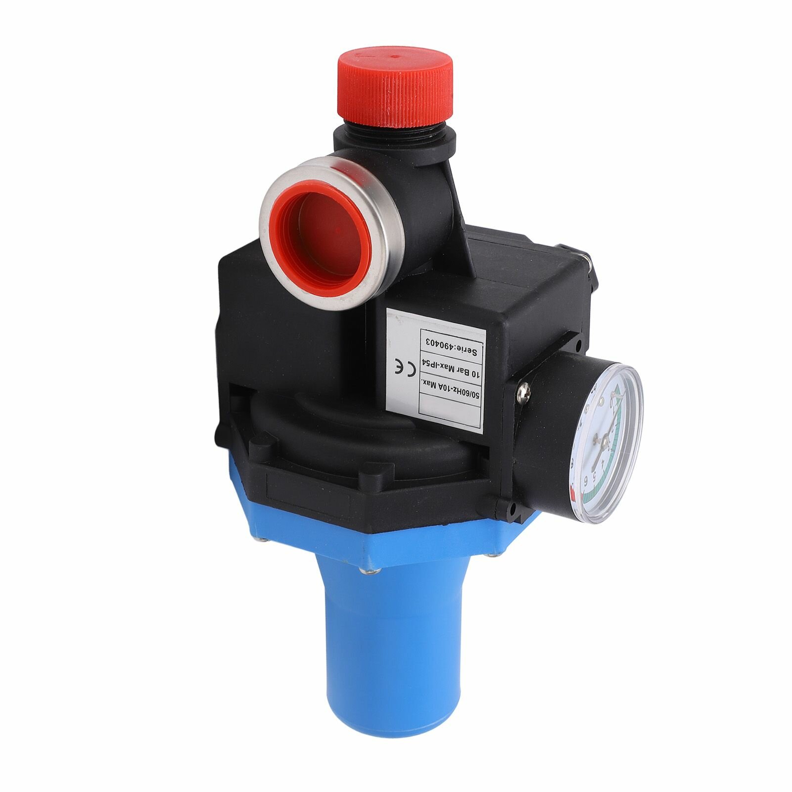 Водонагнетательный контроллер с защитой от воды, автоматический выключатель для насоса с односторонним клапаном 110 120 В (0,75 кВт)