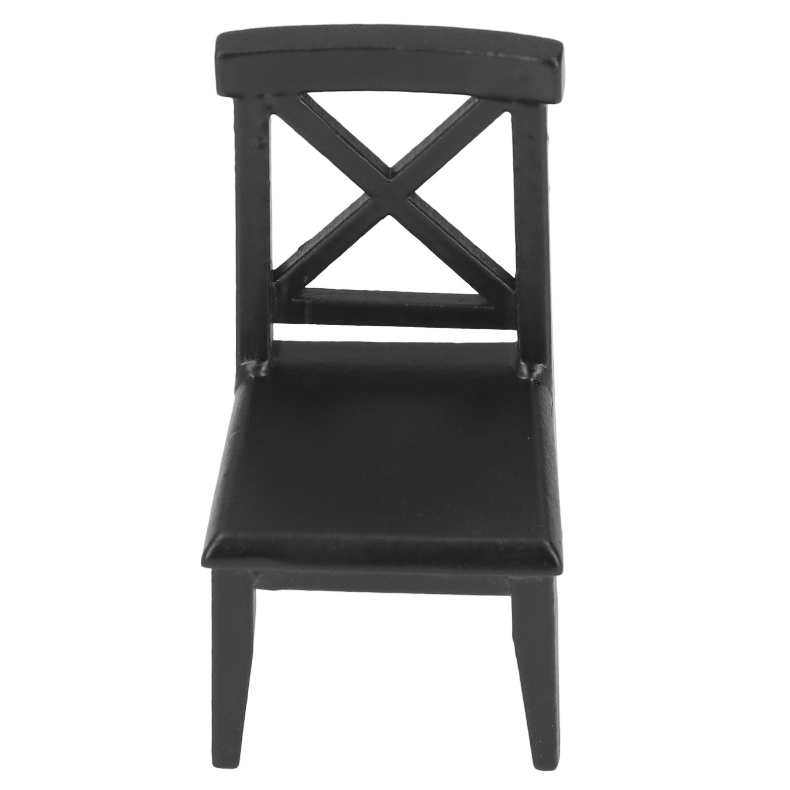 Классический стиль деревянный стул для кукольного домика в масштабе 1:12, из березы, 4.3 x 4.3 x 8.3 см, превосходный подарок для девочек