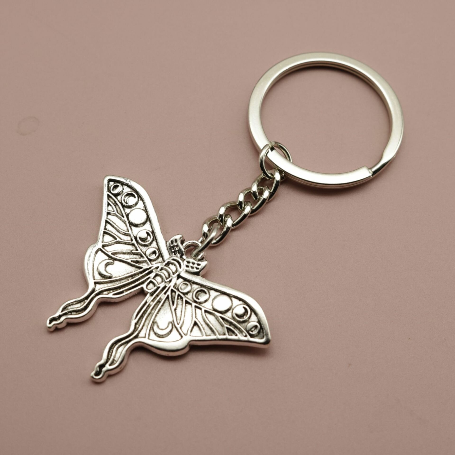 Брелок-подвеска Xiyin Temu, серебристый