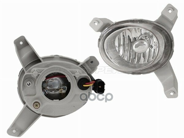 Фара противотуманная (Слева/ 4D SED/ хром) Chevrolet Aveo 05-11 Sat арт. ST-235-2001CL