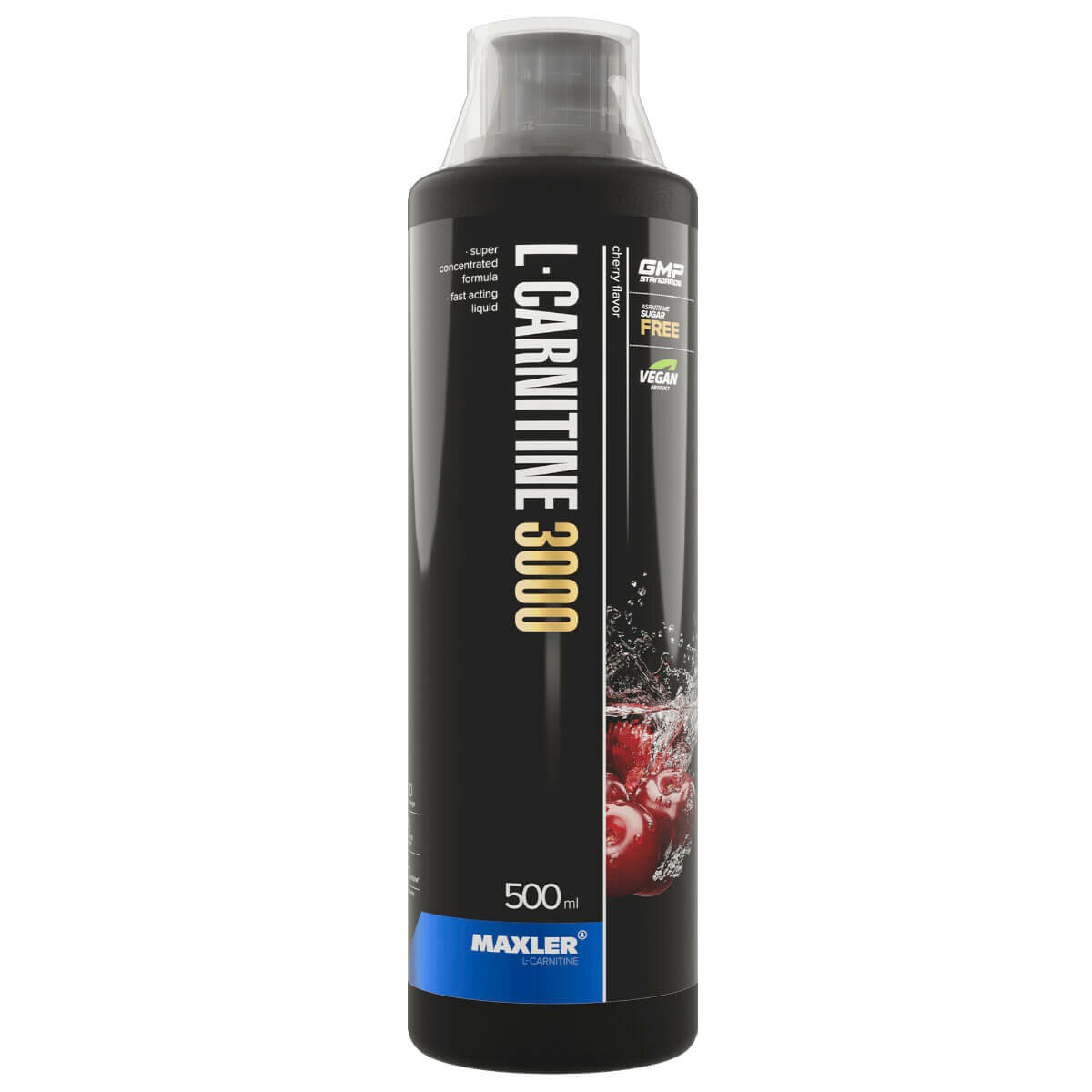 L-карнитин L-Carnitine 3000, вкус Вишня, 500 мл, MAXLER