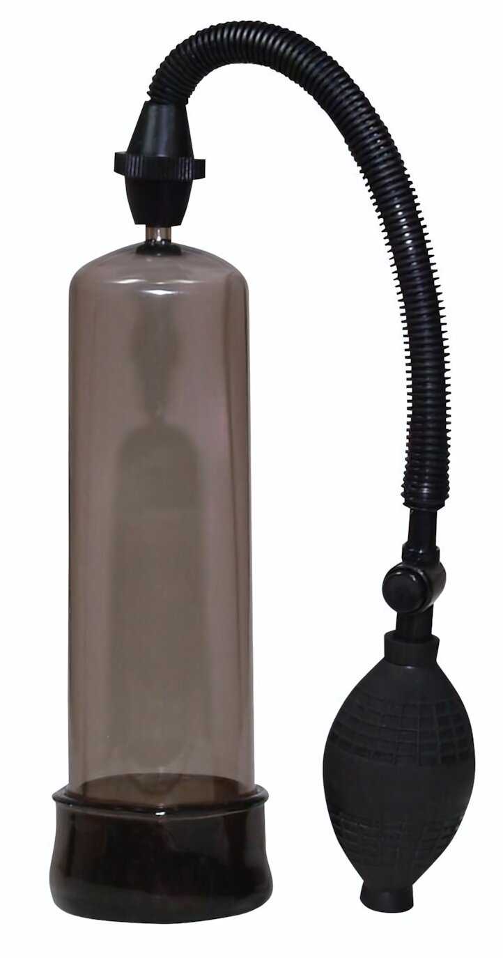 Вакуумная помпа 'Bang Bang', длина 18.4см, диаметр 5.8см, цвет дымчатый