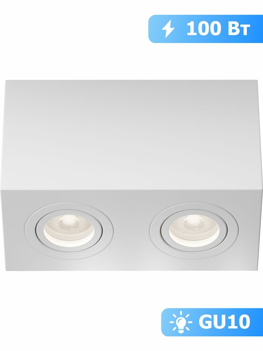 Потолочный светильник Maytoni Atom C017CL-02W