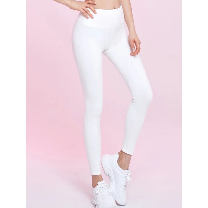 Женские плавательные леггинсы Bswemek Белый, 2XL, BHJ 2189B