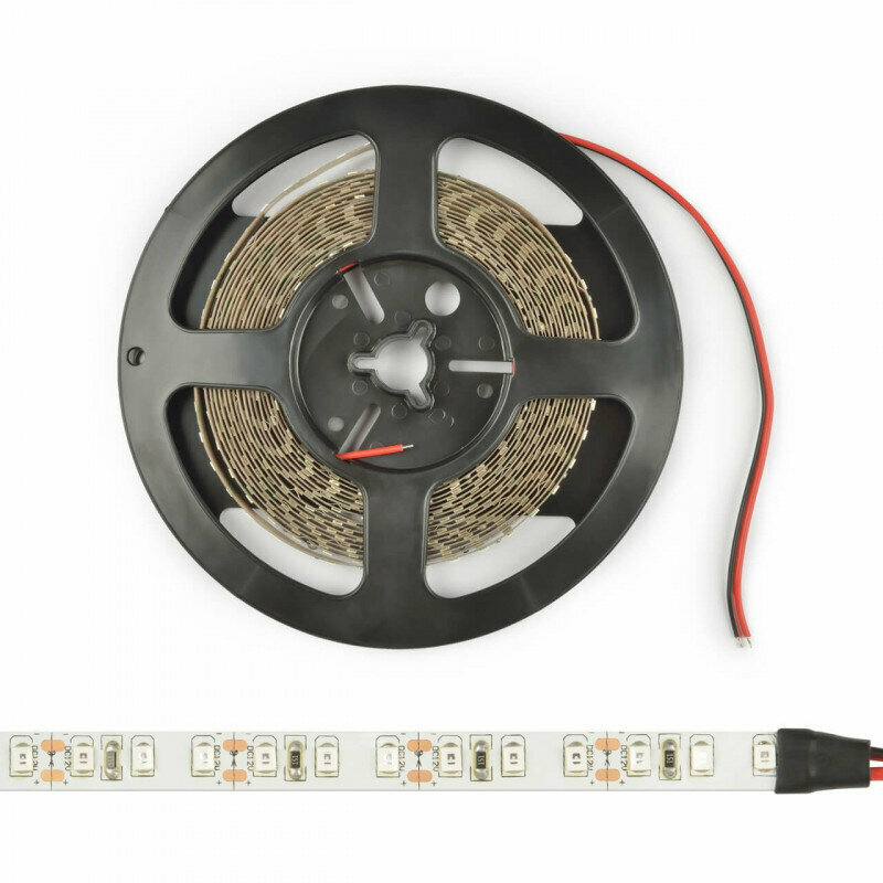 Светодиодная гибкая лента Uniel ULS-M13-2835-120LED/m-8mm-IP20-DC12V-9,6W/m-5M-4000K PROFI