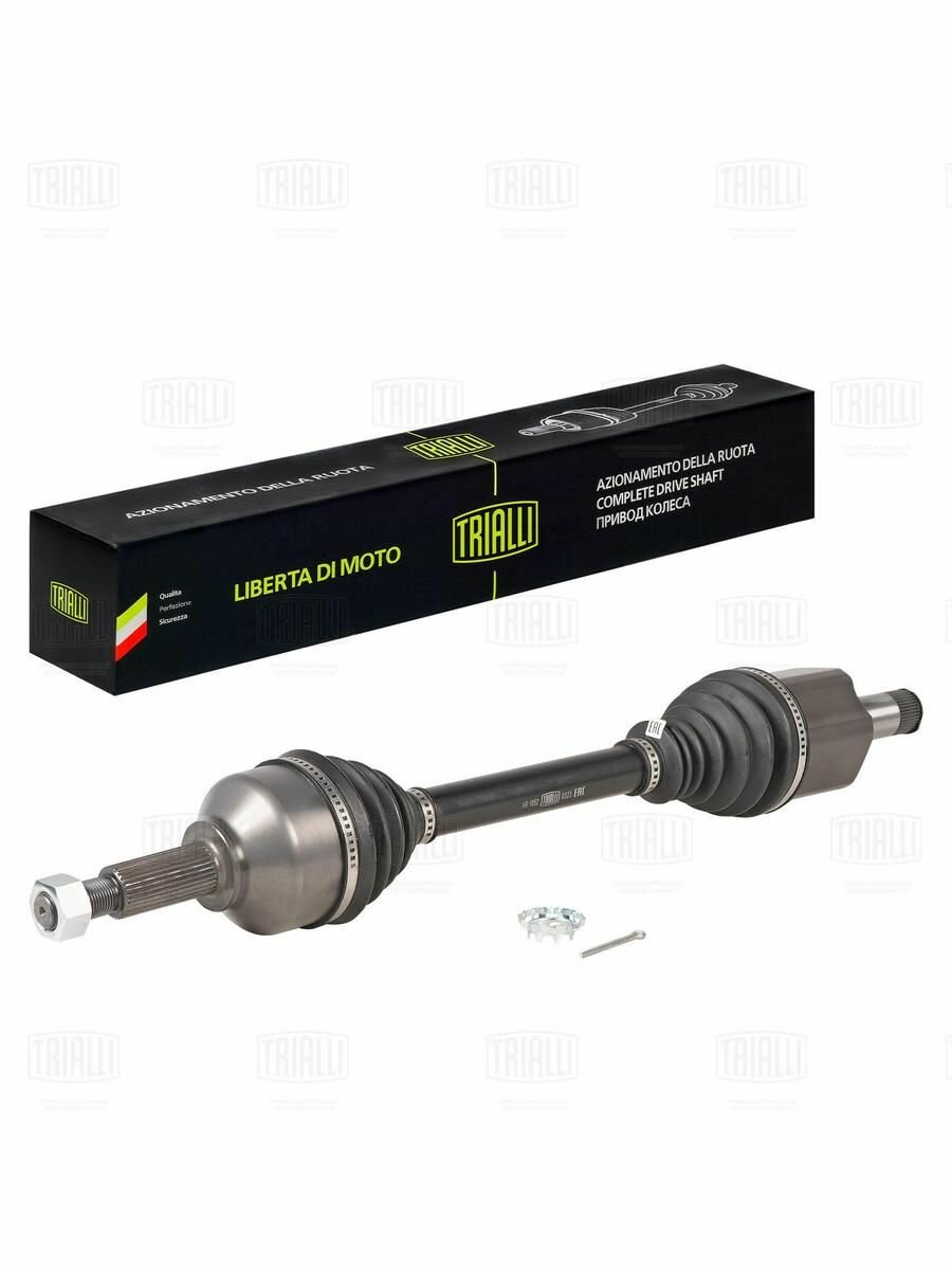 Привод Trialli AR1052, для Ford Transit/Tourneo, передний, левый, металл, резина