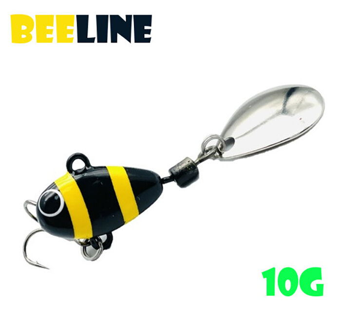 Блесна Тейл-Спиннер для рыбалки Uf-Studio Hurricane 10g #Beeline