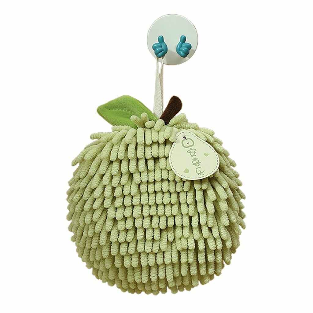 Мягкое абсорбирующее полотенце из шенилла с петелькой для кухни и ванной