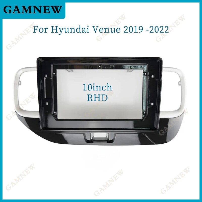 9 10-дюймовый адаптер лицевой панели автомобиля для Hyundai Venue 2019-2022 Android Radio Dash Fitting Panel Kit
