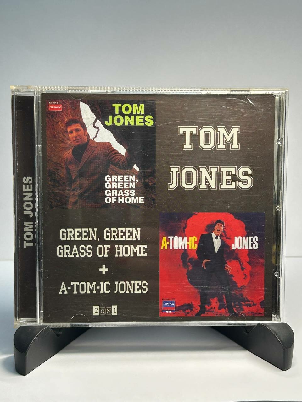 Tom Jones - Green, Green Grass Of Home / A-tom-ic Jones (1CD-Аудио, Россия 2017, Реплика)