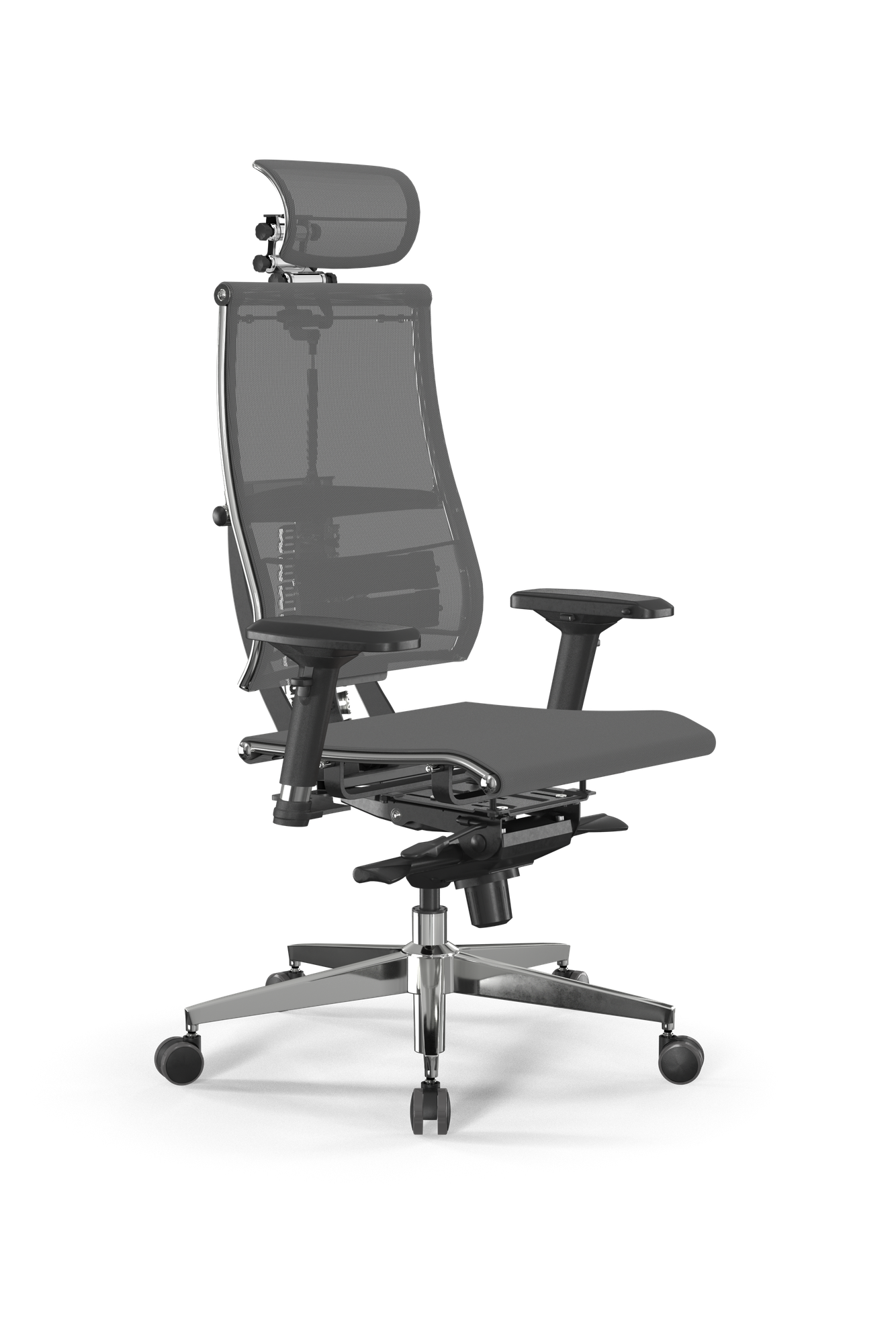 Кресло руководителя офисное METTA Y 4D Free Basic Edition\GRAY