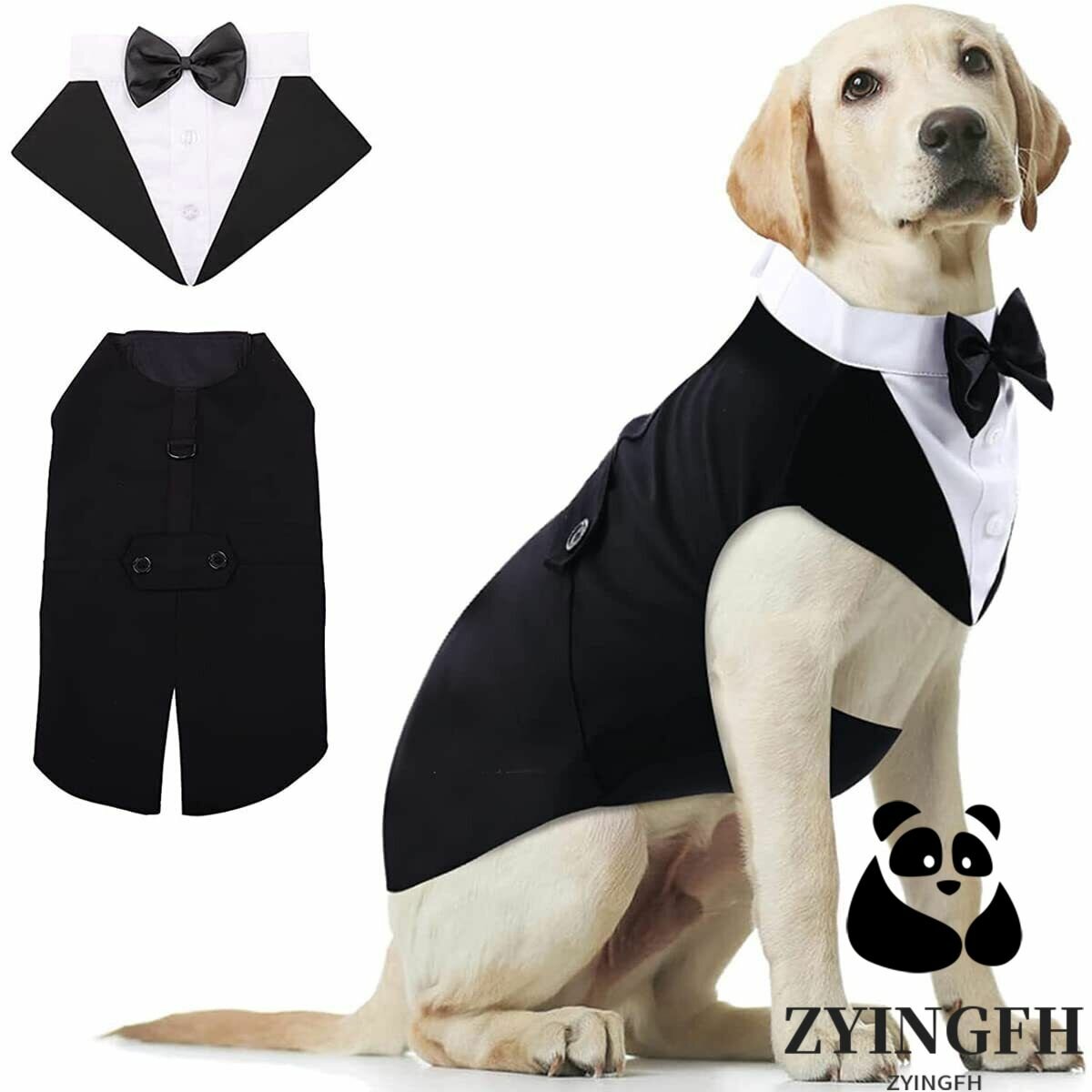 Набор из 2 шт. смокинг формальный бандана собака для формальной