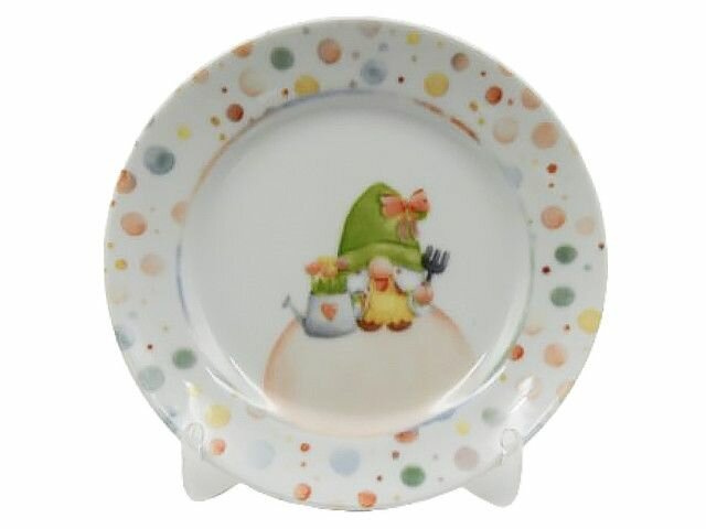 Тарелка десертная Малыши фарфор 17,5см Добрушский фарфоровый завод