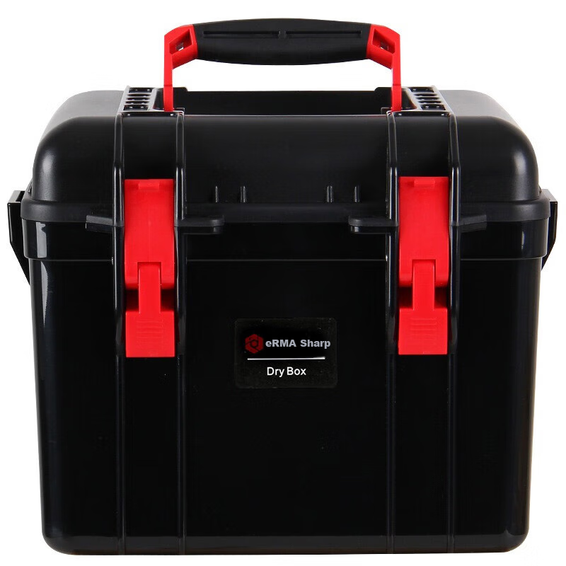 EIRMAI R50 DSLR Camera Dry Box, Tea Moisture-Proof Box, Sealed Lens And Electronic Device Case, Medium Size, Includes Large Moisture-Absorbing Card, Glossy Black