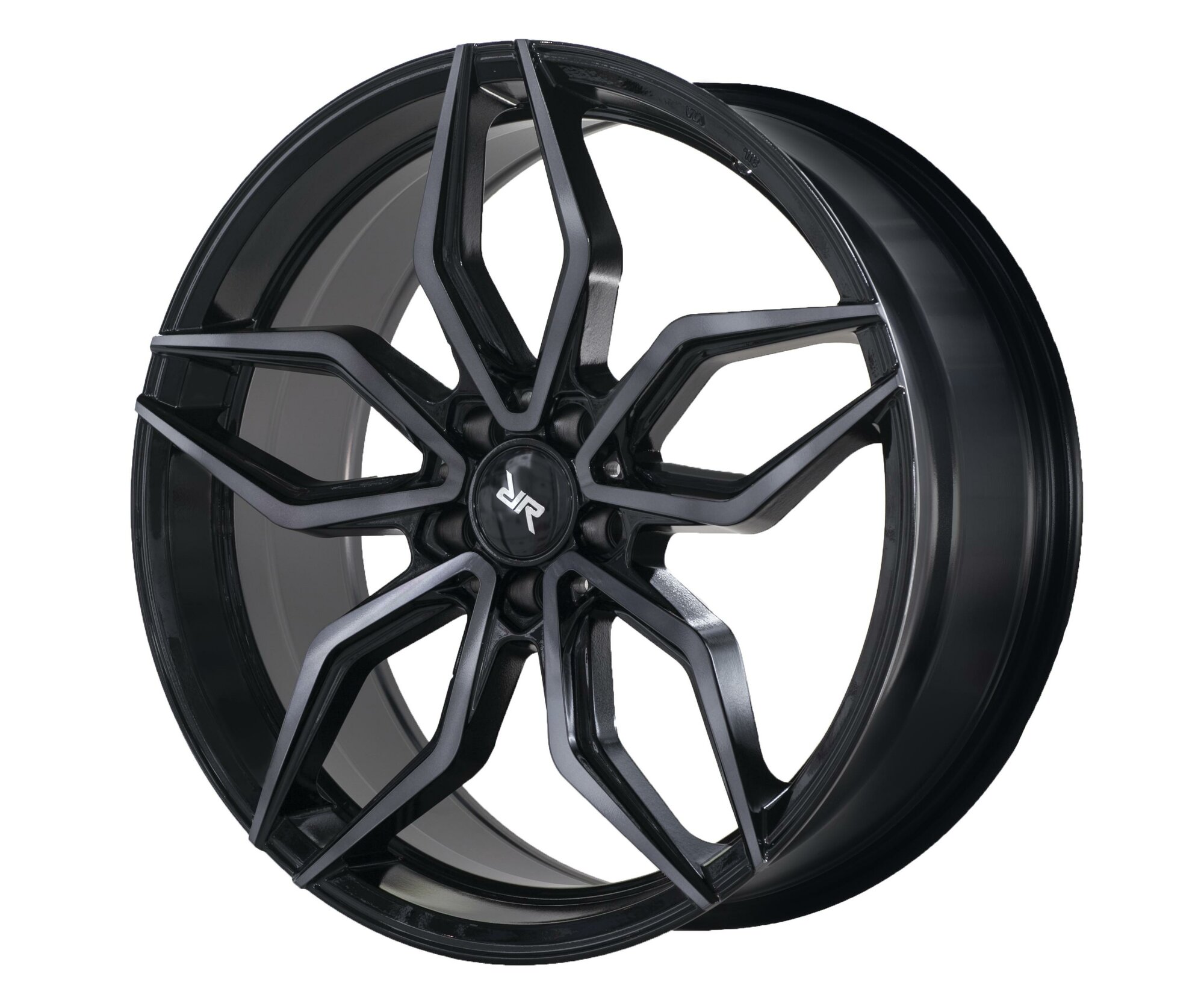 Диск Race Ready Technology CSSYA3372 20x8.5 5x108 et45 dia63.4 Чёрный глянец с проточкой, затемненный лак