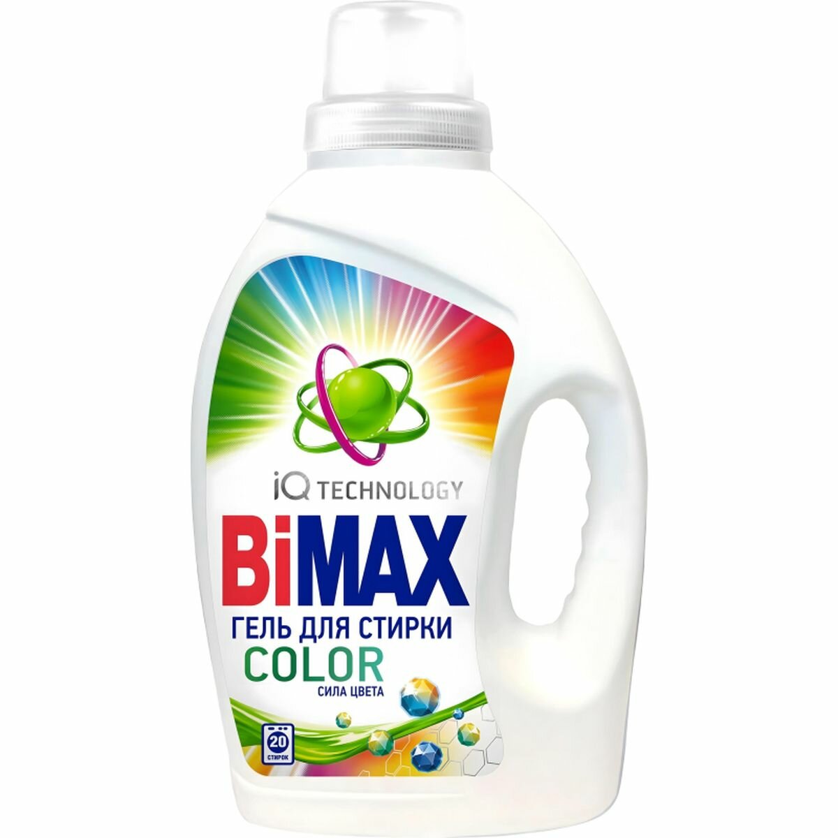 Средство для стирки жидкое BiMax Color, 1.3л