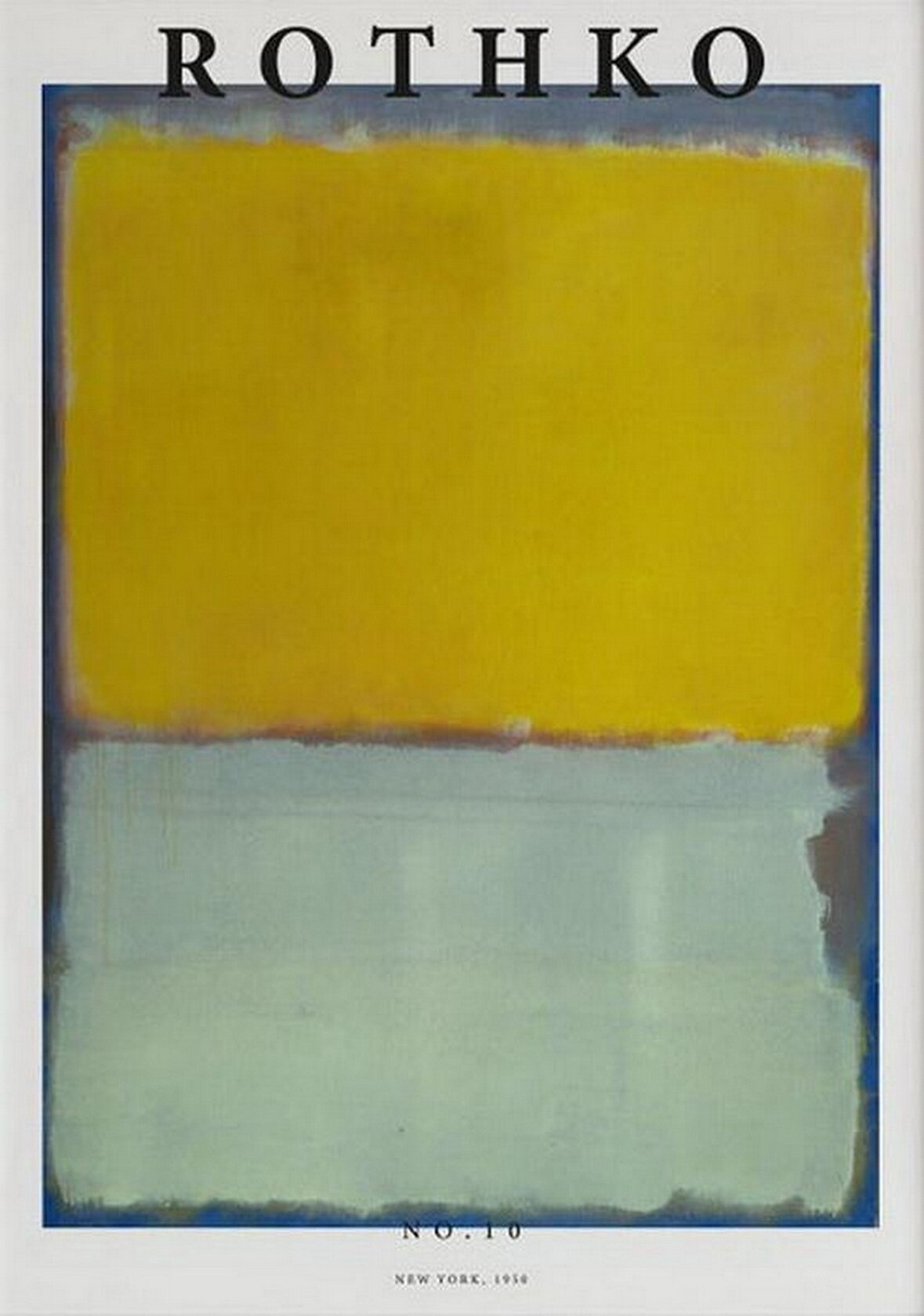 Плакат, постер Марк Ротко (Mark Rothko) на бумаге, размер 42х60см