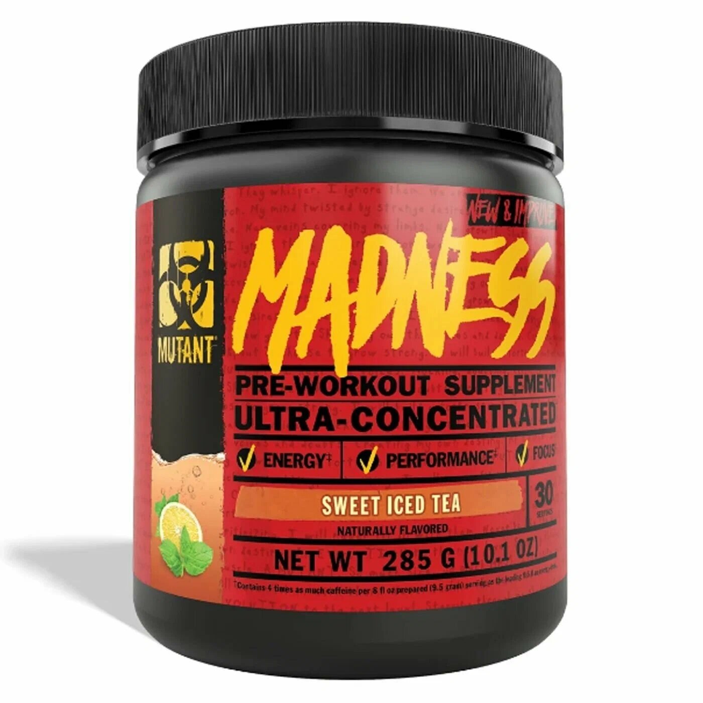 Мощный Предтренировочный комплекс Mutant Madness 270 гр (Mutant) Сладкий чай со льдом