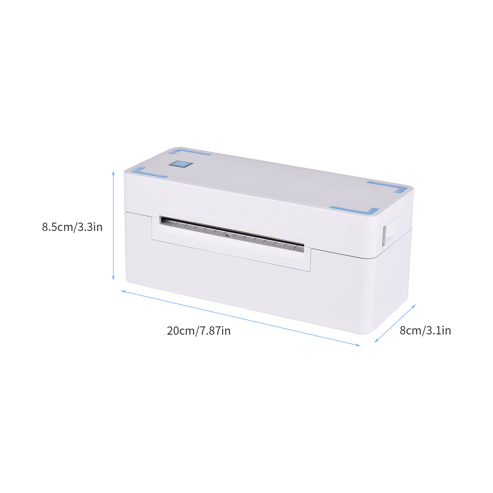 Термопринтер этикеток, 4 дюйма, USB, макс. ширина 80 мм, для Windows и Mac