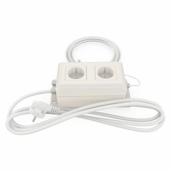 Блок управления 2-мя розетками проводной, RS485 (Modbus) ДОП Ectocontrol ec01021