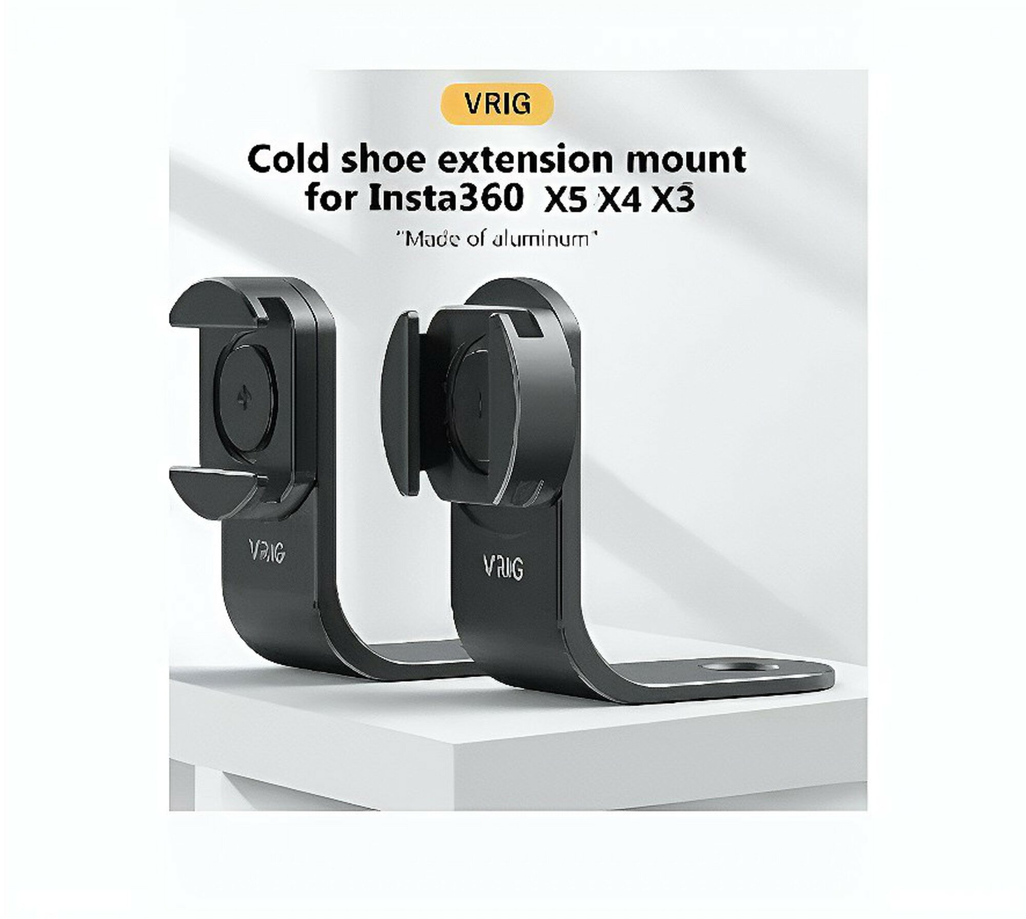 Расширительный кронштейн холодного башмака insta360 X5/X4/X3 для микрофона