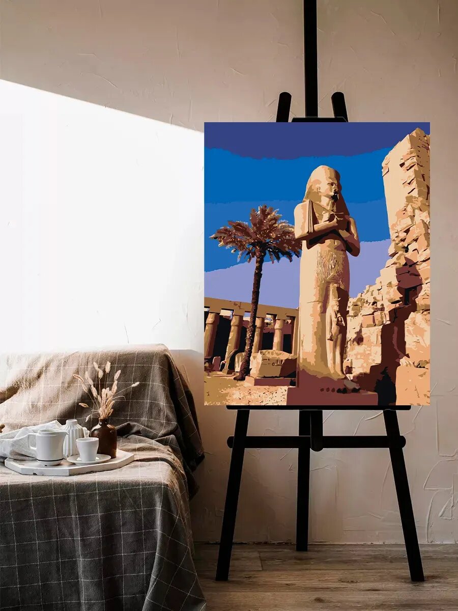 Картина по номерам Карнакский Храм Рамзес Египет Религия