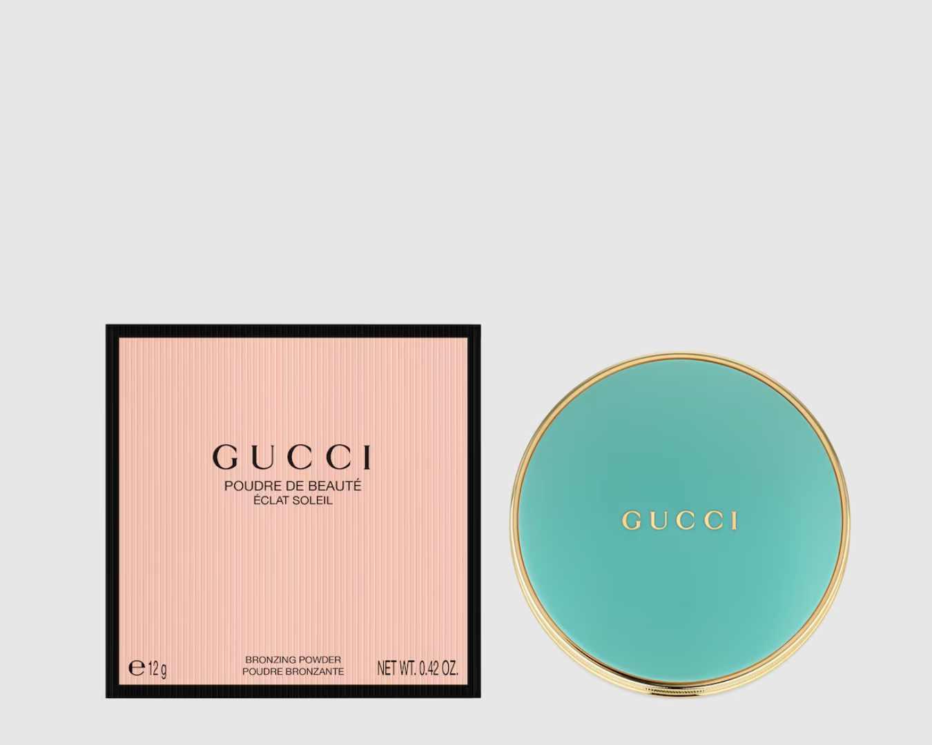 GUCCI POUDRE DE BEAUT ECLAT SOLEIL - 02, бронзирующая пудра для лица, тон 02