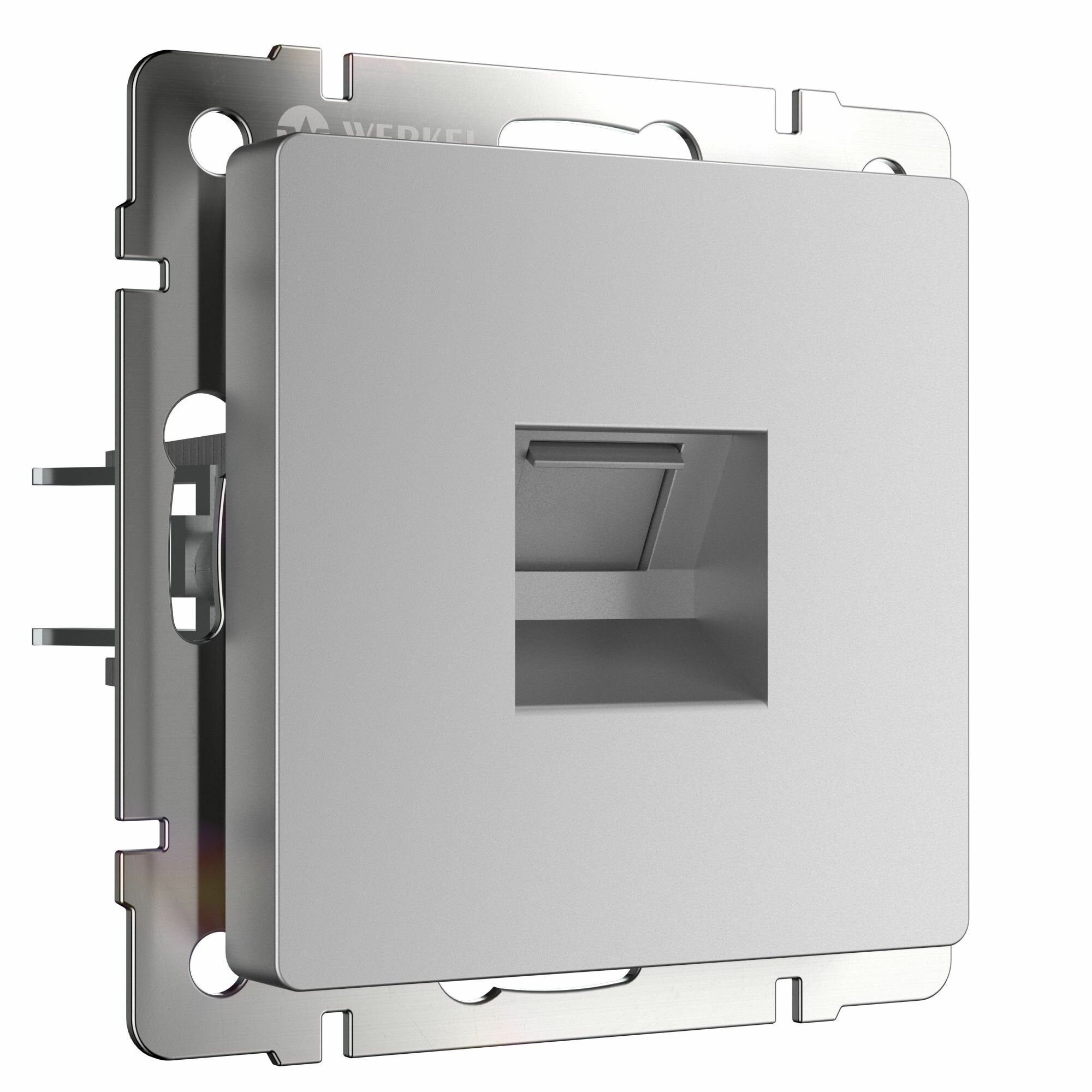 Розетка Ethernet W RJ-45 серебряный W1181006
