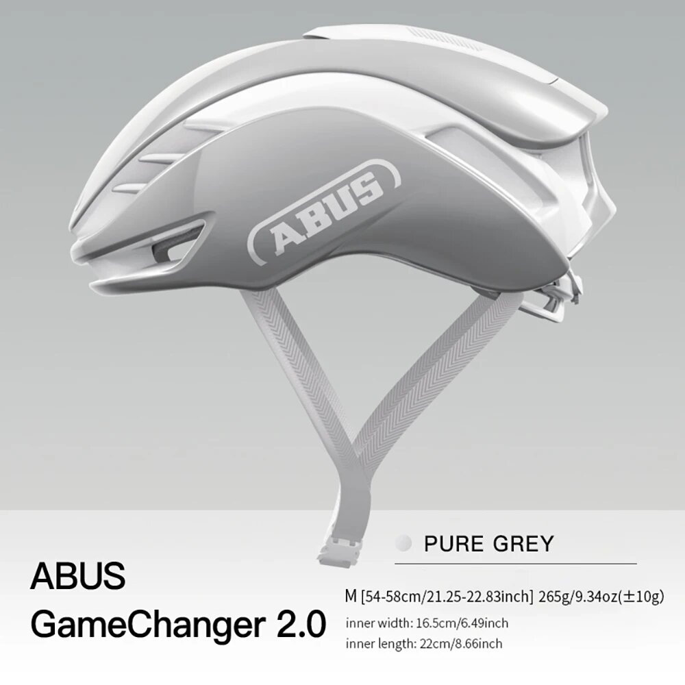 Немецкий велосипедный шлем ABUS Gamechanger Tour de France, версия дорожного велосипеда, аэродинамический шлем, велосипедное оборудование