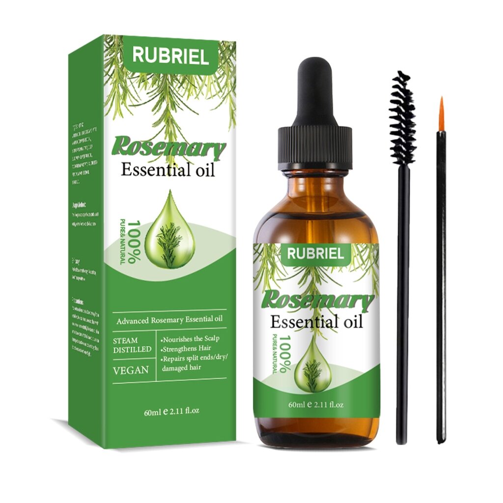 Масло Розмарина Для Быстрого Роста Волос, Средства Против Выпадения волос, Предотвращает Истончение Кожи Головы, Восстанавливает Поврежденные Волосы Для Мужчин И Женщин