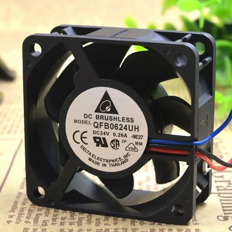 5pcs * Новый оригинал QFR0624UH 24V 0.26A 6025 60x60x25mm вентилятор Радиатор