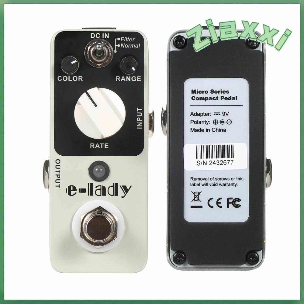 MOOER e-lady Аналоговый Фленжер Педаль, Многофункциональная, для Электрогитар