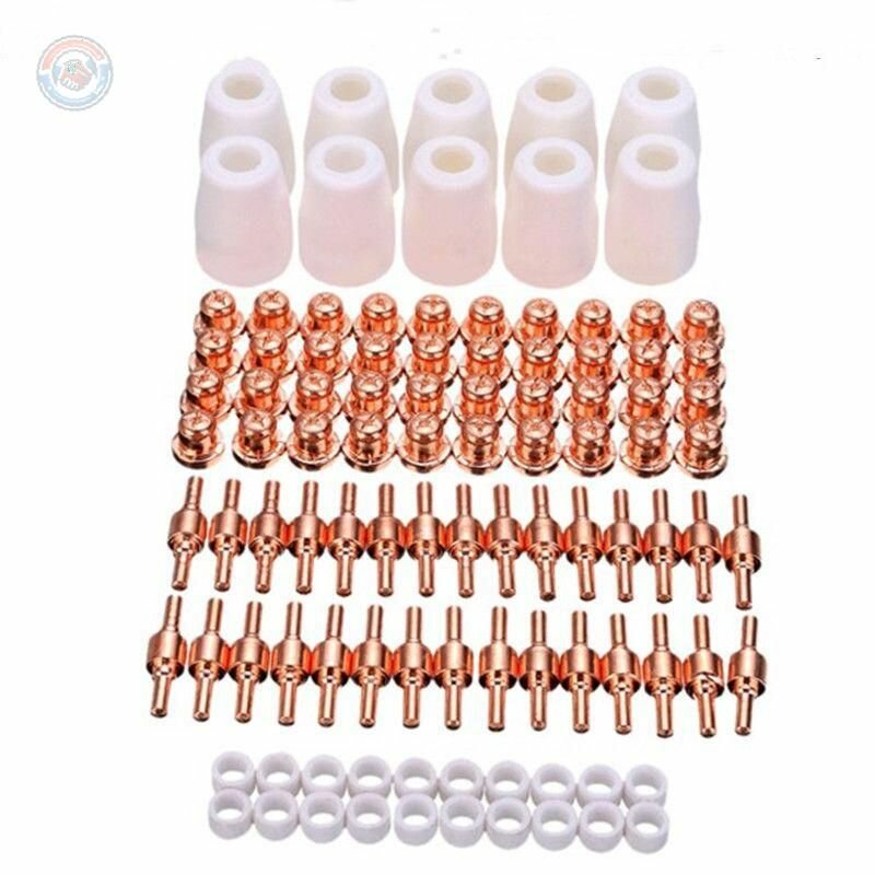 Набор расходников для плазменной резки PT-31 универсальный комплект сопла катод диффузор для резаков CUT-40 LGK-40 CT312 и аналогичных моделей