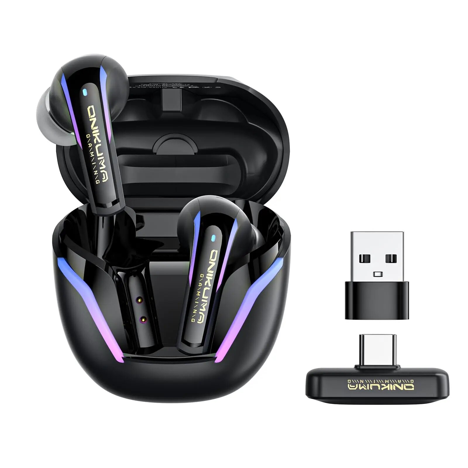 Беспроводные наушники ONIKUMA T27 RGB Black