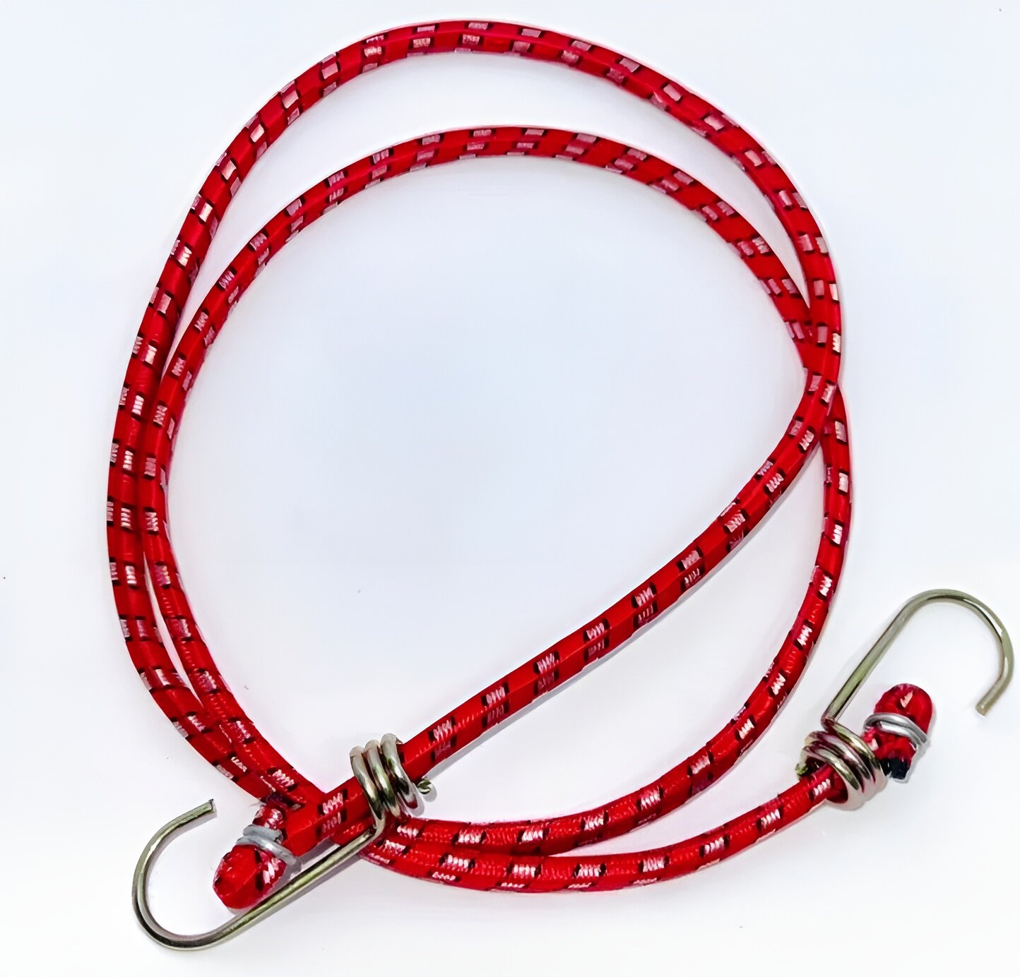 Багажная резинка с крючками 100см усиленные крючки стяжка багажная, Резинка для багажа 6 штук