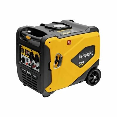 Генератор инверторный GS-5500iSE, 5,5 кВт, электростартер Denzel 94712