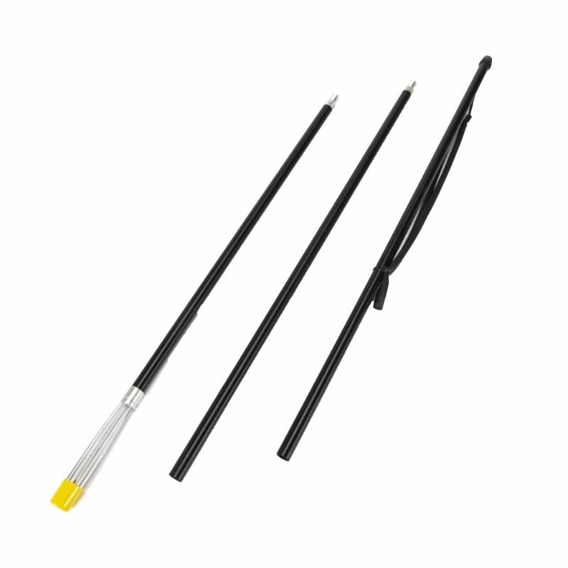 Рыболовный гарпун с 5 зубьями и зазубринами-черный