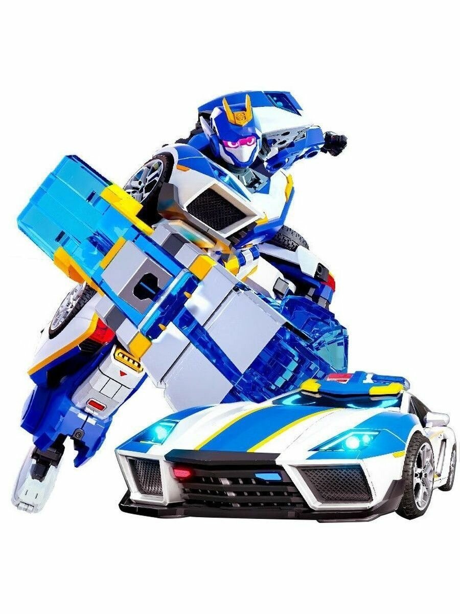 Metal Cardbot Метал Кард Бот S1, BLUE COP
