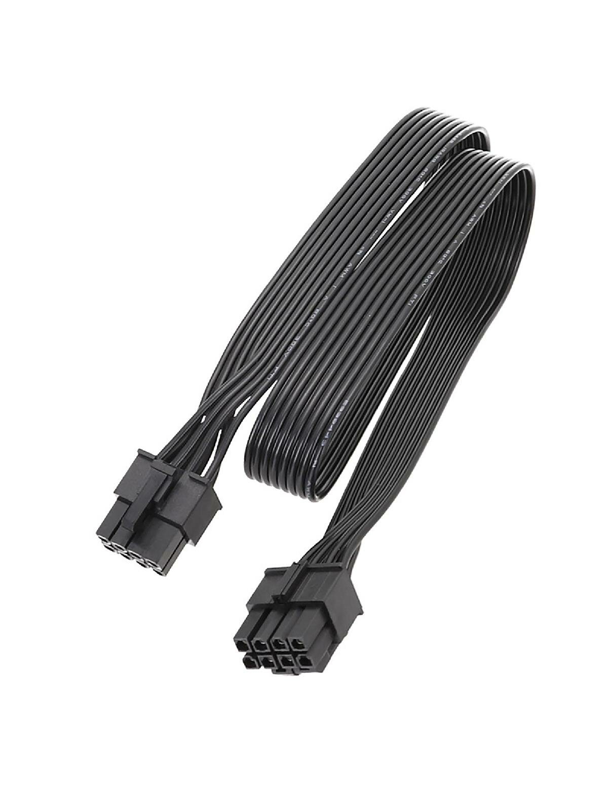 8Pin To Mainboard CPU 8Pin 4+4Pin Power Socket Cable For M12II Modulars Power Cord 8Pins