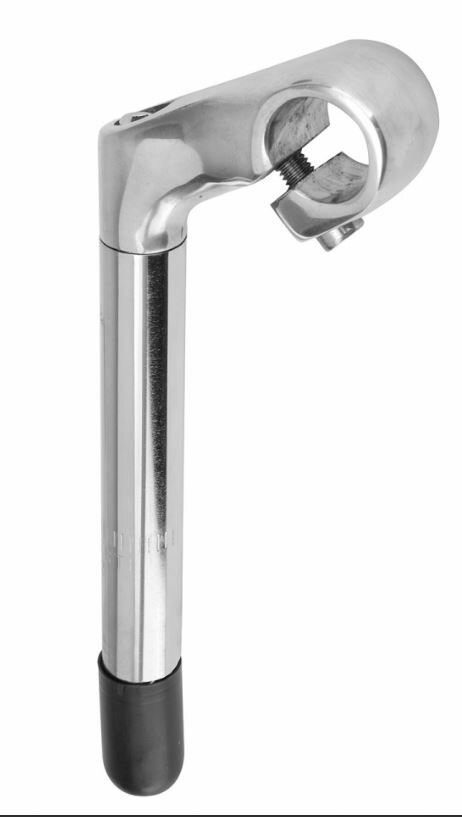 Вынос руля для резьбовой рул. колонки 1" DTS-691 DTS руль 22.2мм стальной хромированный