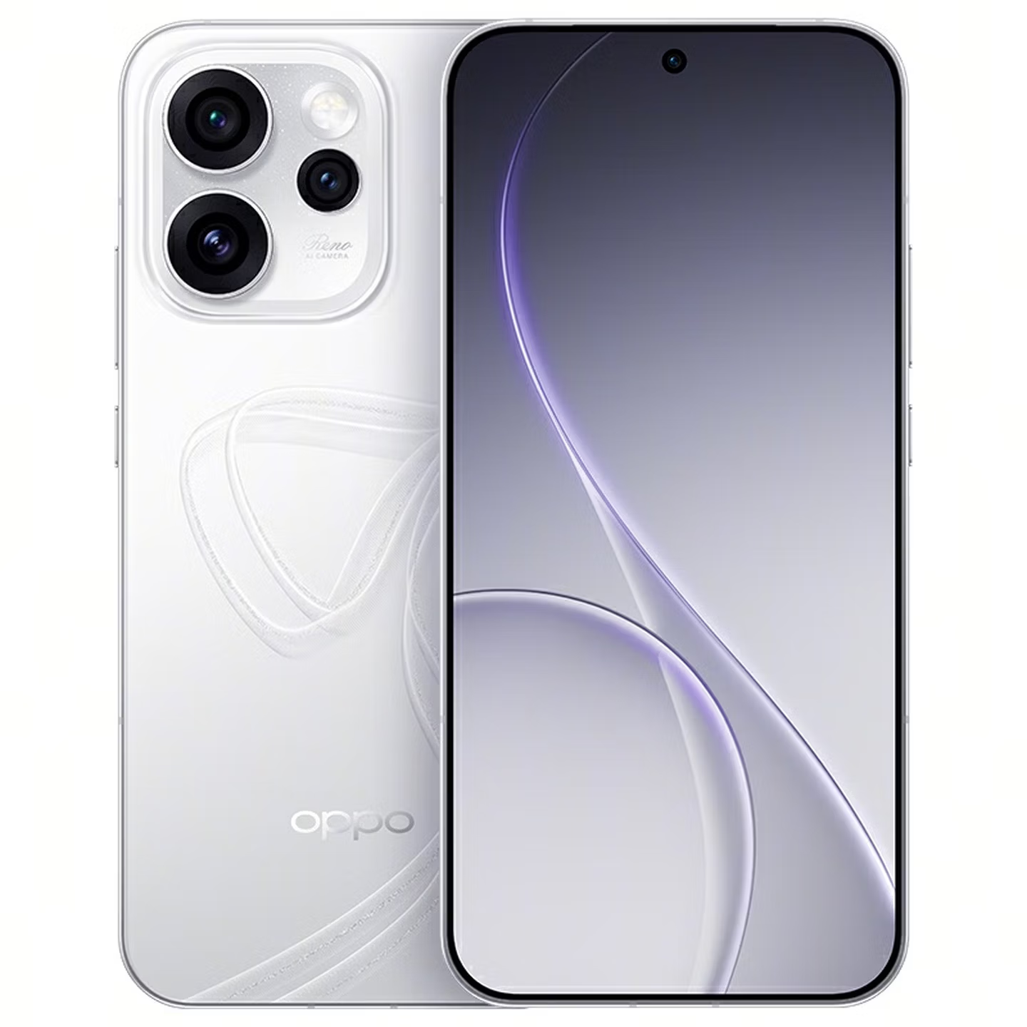 Смартфон OPPO Reno15 Pro CN, MediaTek Dimensity 8450, Ёмкость батареи 6500 мАч,6,78 дюйма,16 ГБ + 512 ГБ, Белый