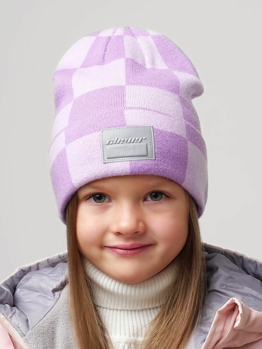 Шапка-бини для девочек