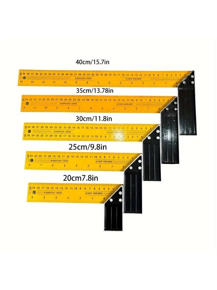 Стальной металлический угольник 30cm