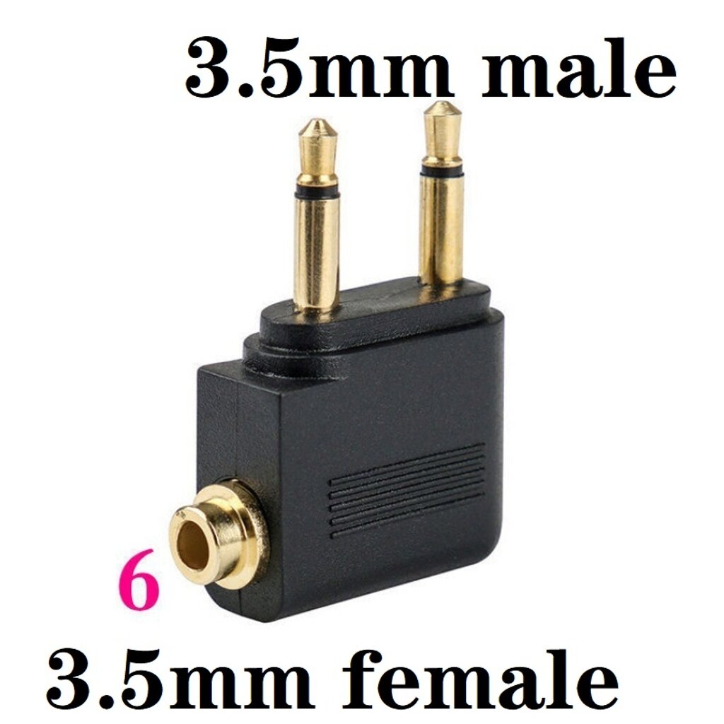 3,5-литровый женский двухканальный стереофонический аудиоконвертер dual RCA-6