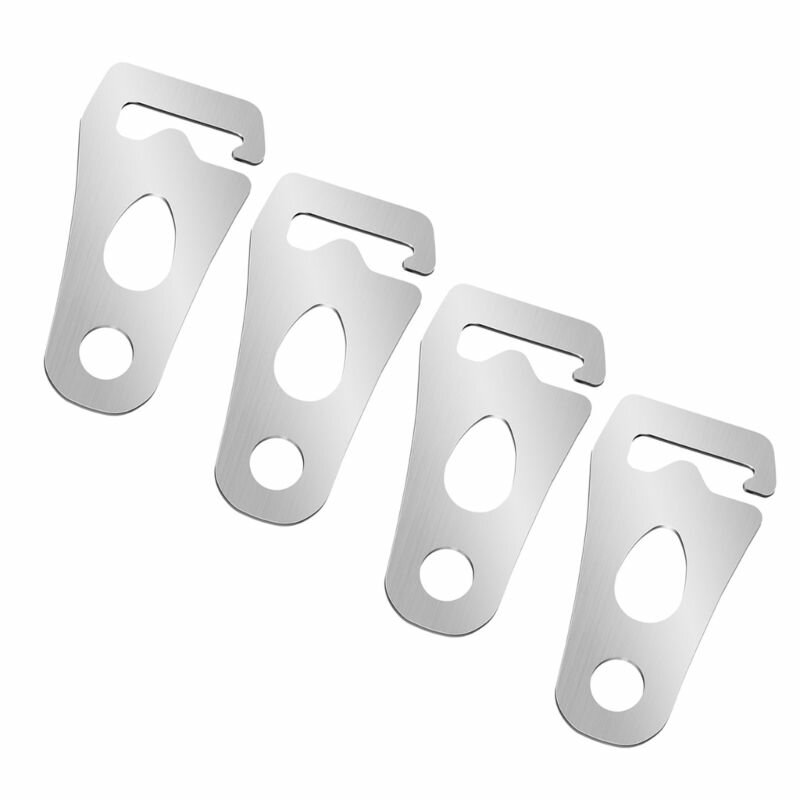 1 комплект из 4 частей, регулировочная пластина опорного стержня навеса нержавеющей стали 304, пряжка для ветрового троса