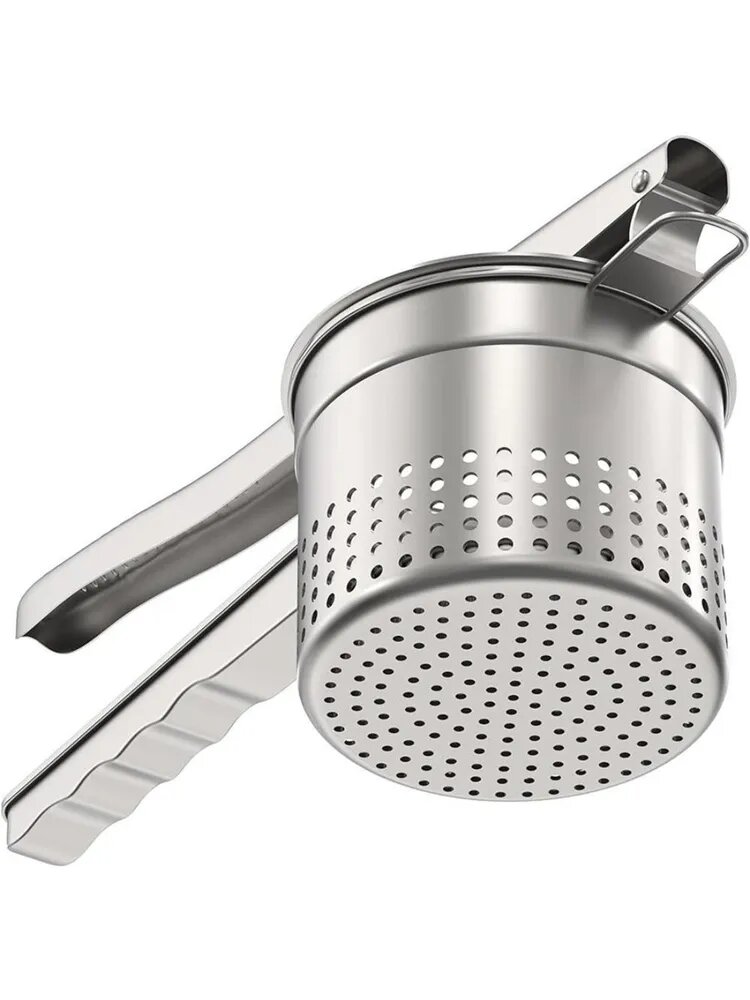 Картофелемялка "ikea", нержавеющая сталь, 15 oz, эргономичная ручка, многофункциональная