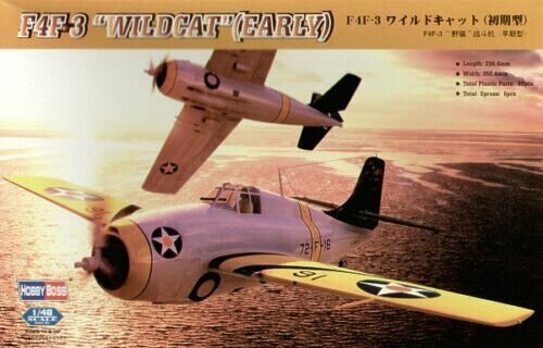 HobbyBoss 80326 1/48 F4F-3 Дикая кошка Набор моделей Самолеты