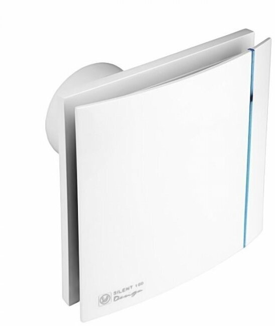 Вытяжной вентилятор Soler Palau Silent-100, CRZ, 8W, 99mm, белый