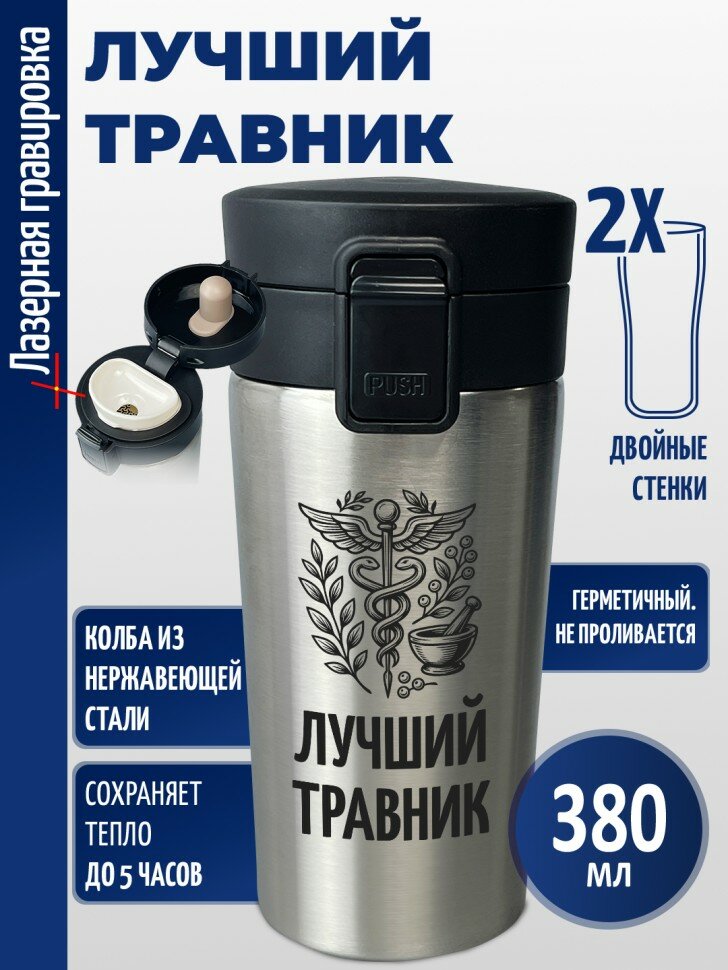 Термокружка "Лучший травник"